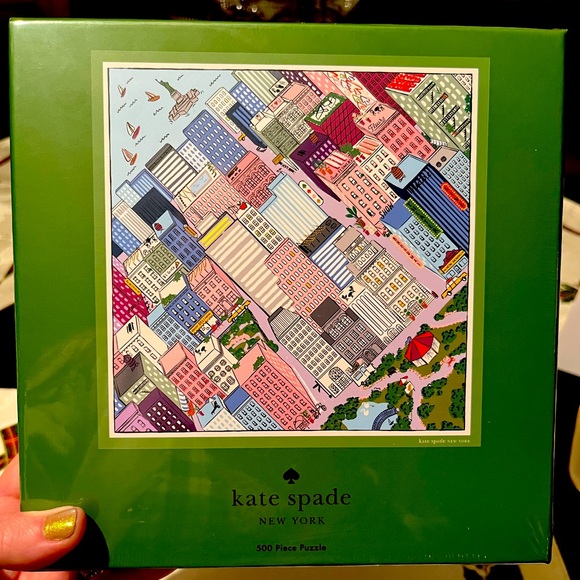 kate spade | Games | Kate Spade Aerial Nyc Map Puzzle 50 Pieces | Poshmark